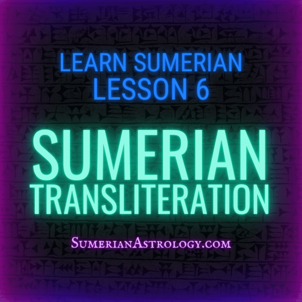 Sumerian Transliteration: Lesson 6 Transliterating Cuneiform Signs